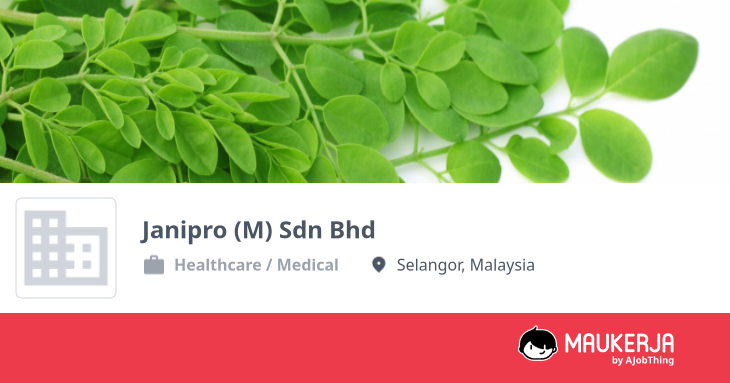 Profil Syarikat Janipro (M) Sdn Bhd - Cari Kerja di Maukerja