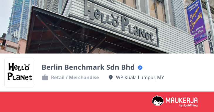 Walk-In Interview at Berlin Benchmark Sdn Bhd | Job Opportunities ...