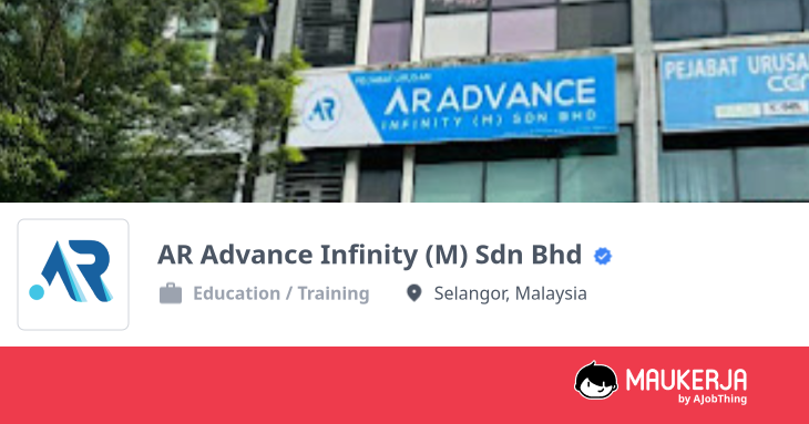 Profil Syarikat AR Advance Infinity (M) Sdn Bhd - Cari Kerja di Maukerja