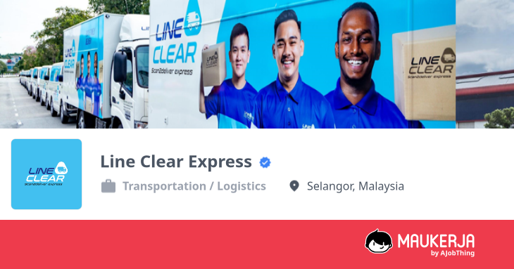 Line Clear Express Company Overview & Details - Maukerja