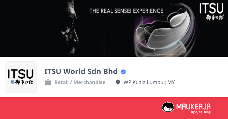 ITSU World Sdn Bhd Job Vacancies Jun 2026 | Maukerja.my