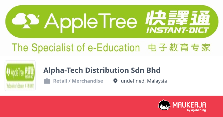Alpha-Tech Distribution Sdn Bhd Company Overview & Details - Maukerja