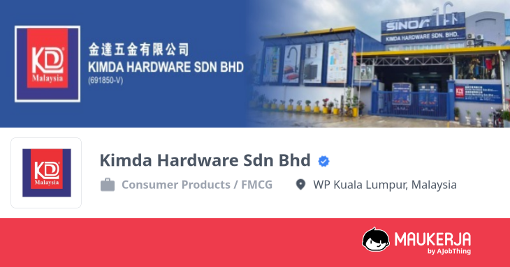 Profil Syarikat Kimda Hardware Sdn Bhd - Cari Kerja di Maukerja